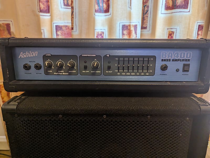 Ashton BA400 400 watt bass guitar amplifier | Reverb