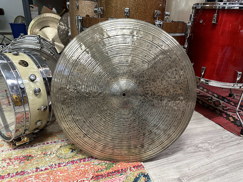 Mongiello 22" Dark Patina Ride Cymbal 2770g 2023 - Dark | Reverb