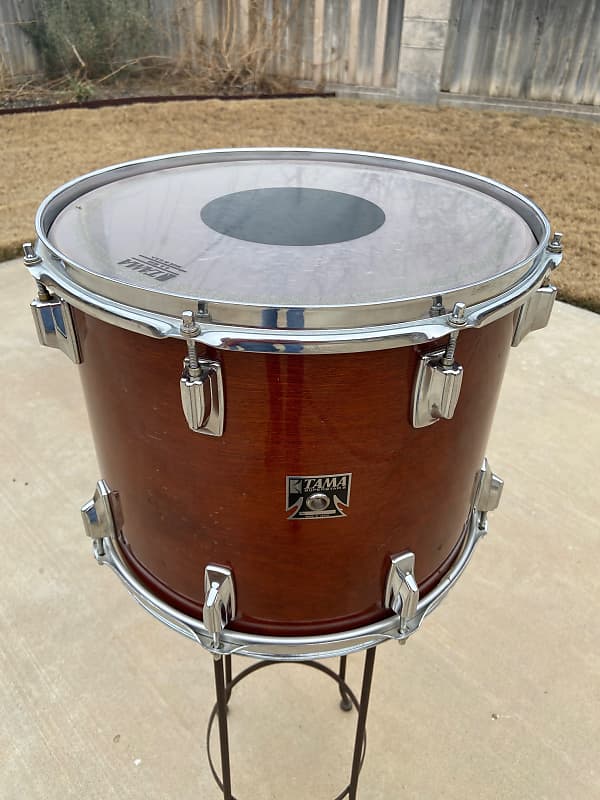 Tama Superstar 12" x 15" Tom 1982 - Mahogany | Reverb