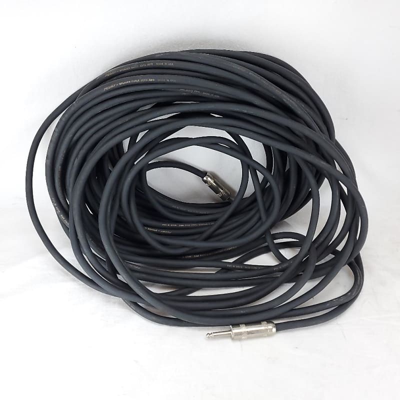 Peavey 100' FT 1/4" Inch Guitar Cable | Reverb