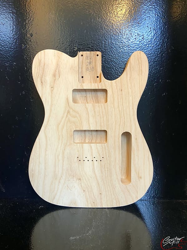 Guitar Mill T-Style Body / 2 pc. Swamp Ash / x2 P-90s | Reverb