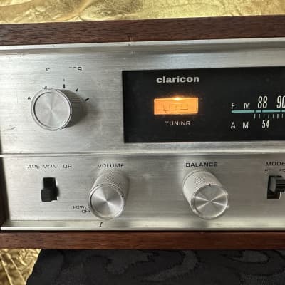 Vintage Claricon 36-380A Solid State AM/FM Stereo Receiver | Reverb