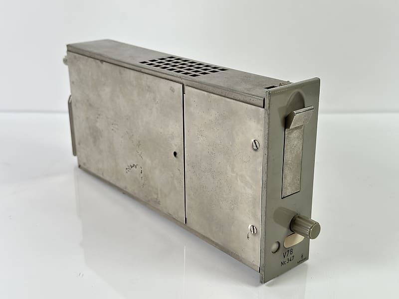 Telefunken/ Siemens V78 Tube Microphone Preamplifier | Reverb