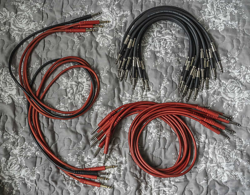 Bantam TT Patch Cables Set of 29 17x1' 8x2' 4x3' | Reverb
