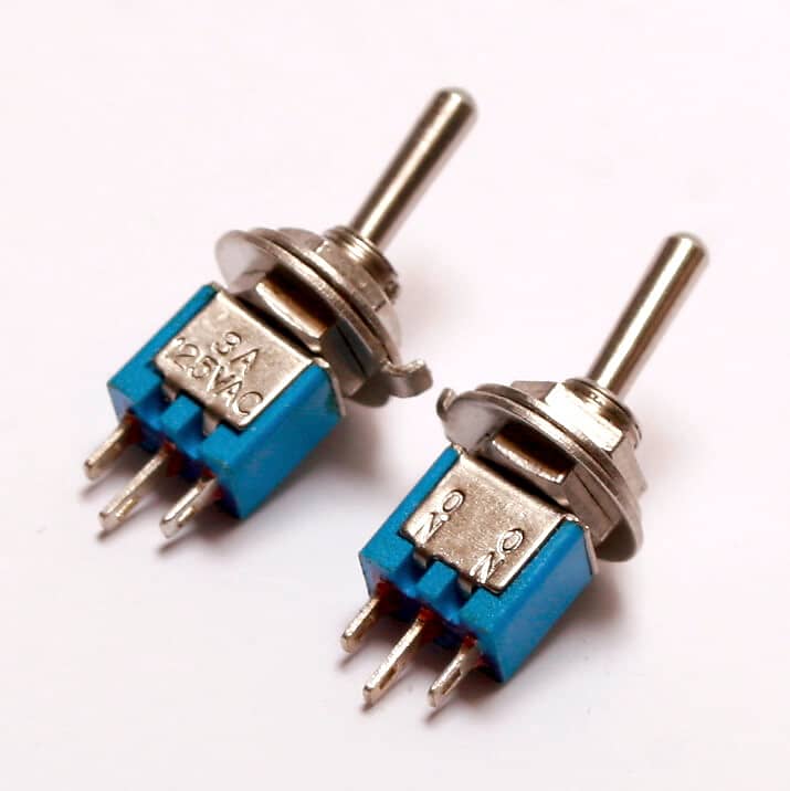 2x SPDT Sub Mini Toggle Switch ON-ON | Reverb Canada