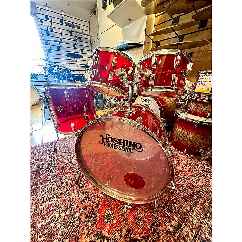 Hoshino 70s Acrylic 4-Piece Rock Shell Pack, Second-Hand | Reverb