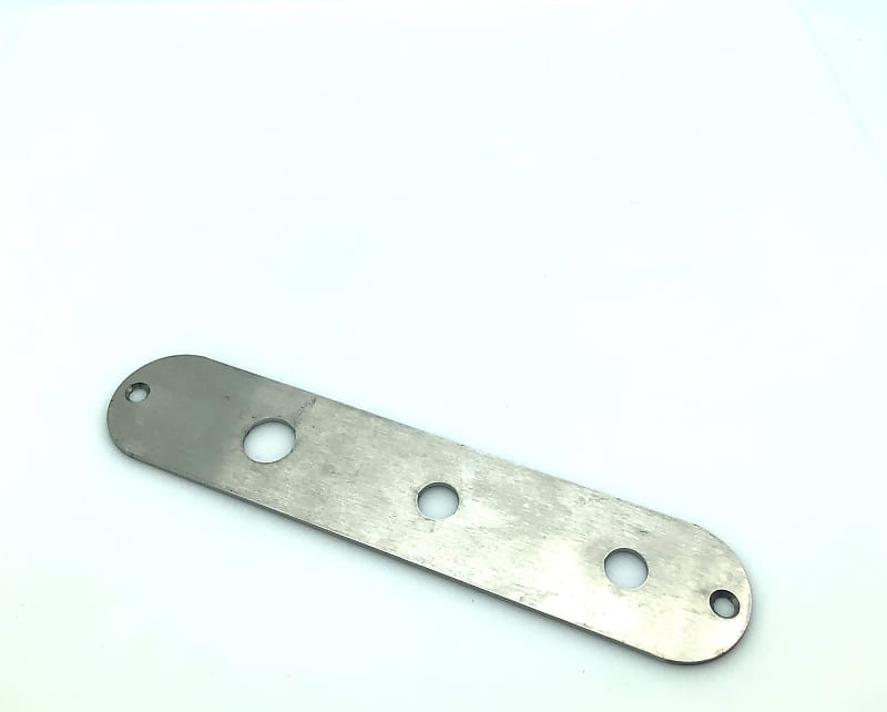 Telecaster Style Control Plate - Stainless Steel | Reverb