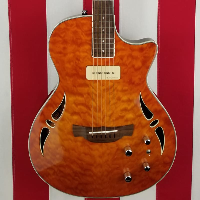 2000s Crafter SA-QMOS - Killer Arched Quilt Maple Top - | Reverb