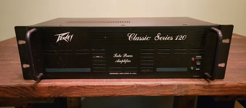 Peavey Classic Series 120 Power Amp 1990s - Black | Reverb