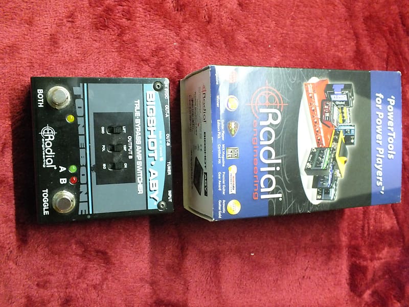 Radial Big Shot ABY switch - Excellent - FREE Priority | Reverb