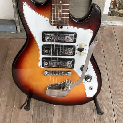 1960s Teisco del Rey ET-310 Sunburst | Reverb