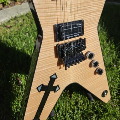 Dean USA Custom Shop Dimebag Southern Cross ML - Flame Top | Reverb