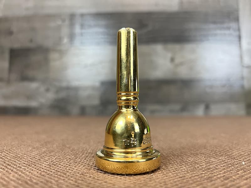 Vincent Bach 6 1/2AL Gold Plated Large Shank Trombone | Reverb