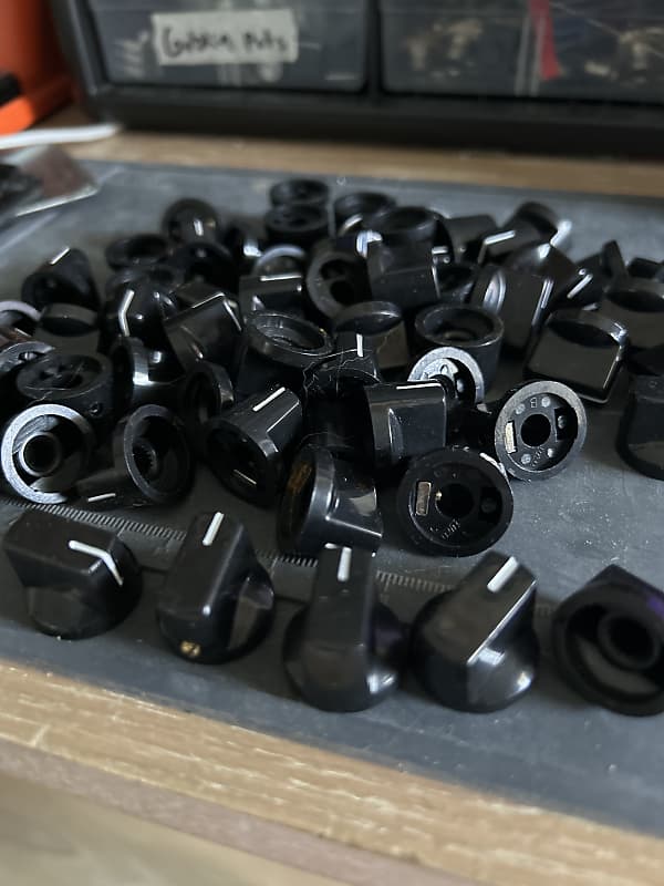 Black Davies knobs | Reverb
