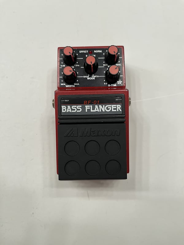 Maxon BF-01 Bass Analog Flanger Rare Vintage Guitar Effect | Reverb