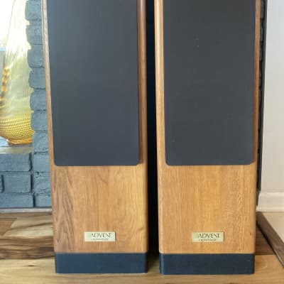 Vintage Pair of Advent Heritage Speakers Re-Foamed Speakers | Reverb
