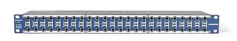 Samson S-Patch Plus S Class 48-Point Balanced Patchbay | Reverb