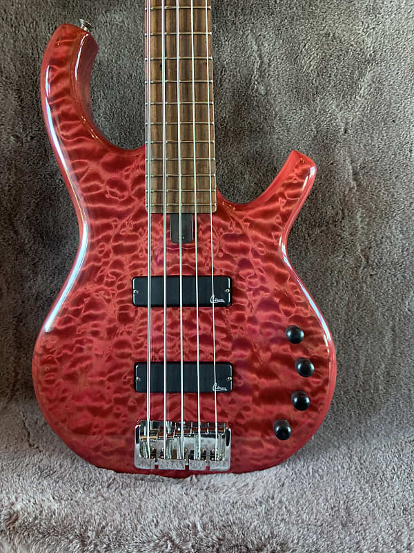 Harvey Citron BO-5 Bass Boutique Quilt Maple | Reverb