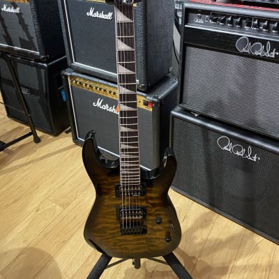 Jackson JS Series Dinky JS20 DKQ - Transparent Tobacco | Reverb Canada