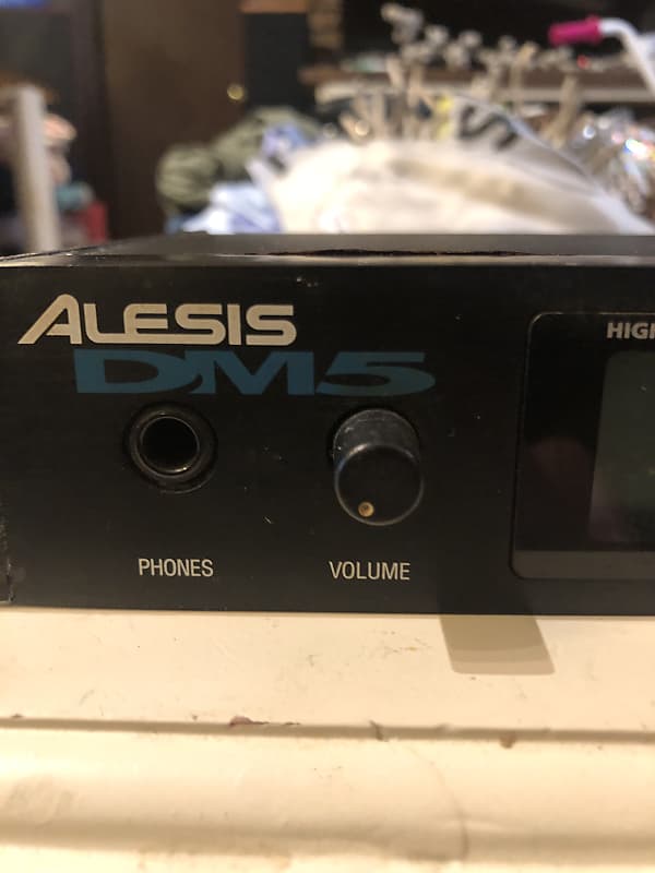 Alesis DM5 18 bit DAC Drum Module Mid 90’s? - Black | Reverb