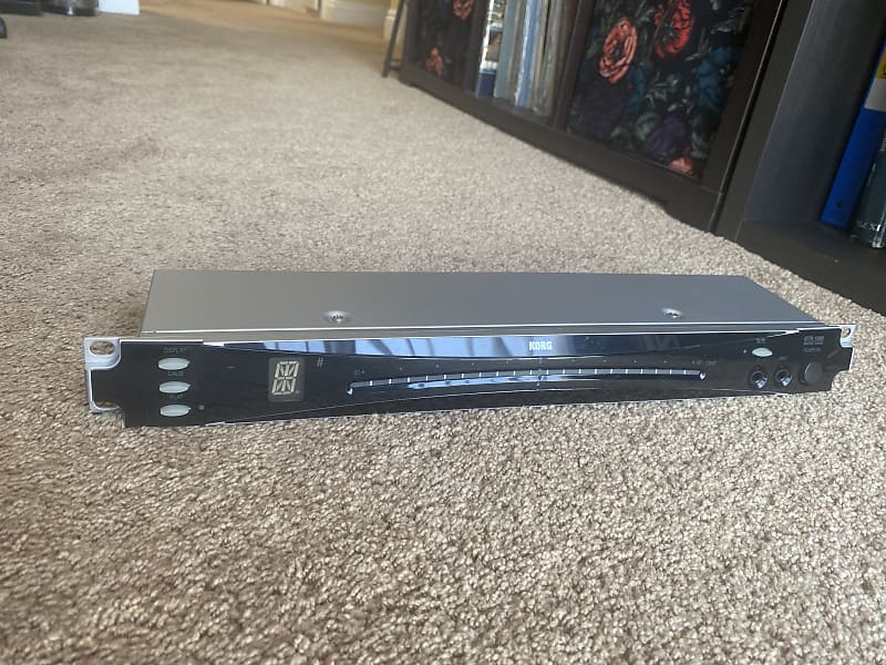 Korg DTR-1000 Digital Rack Tuner 1U 2009 - Black / Silver | Reverb