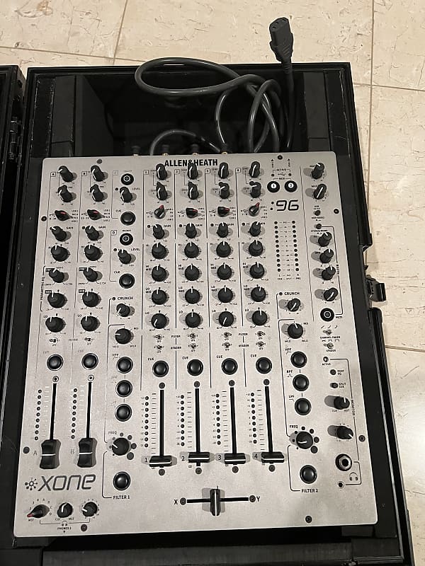 Allen & Heath Xone 96 with flight case and dust cover | Reverb