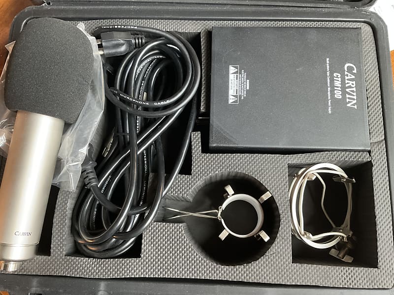 Carvin CTM 100 Tube Condenser Mic 90s-10s | Reverb