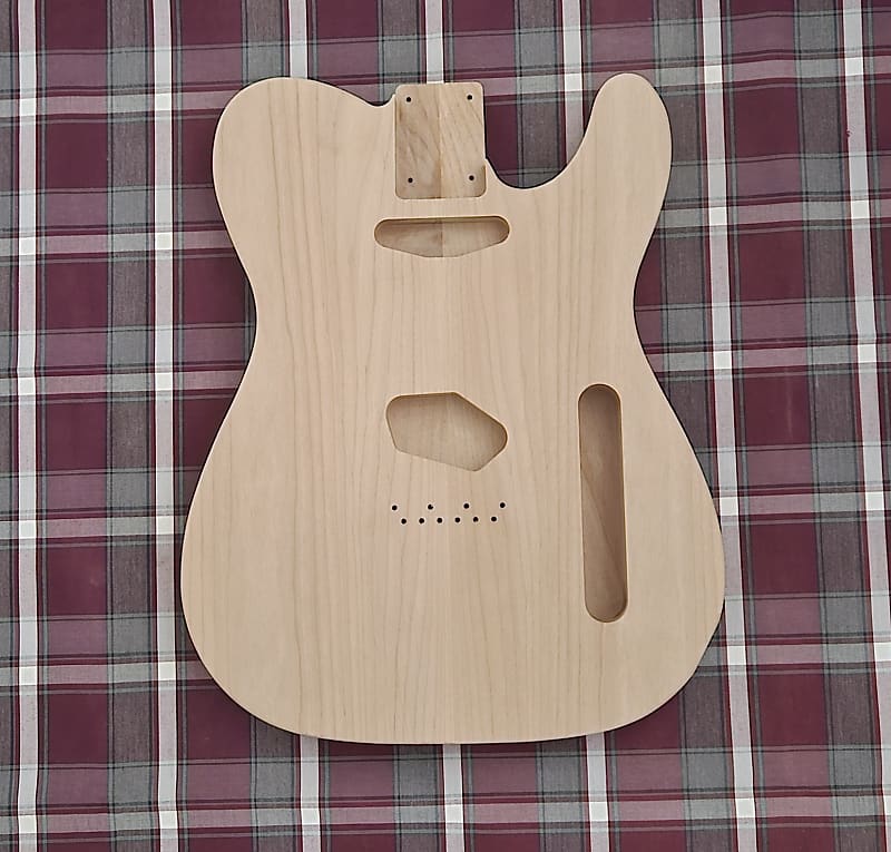Woodtech Routing - Alder Chambered Telecaster Body - | Reverb