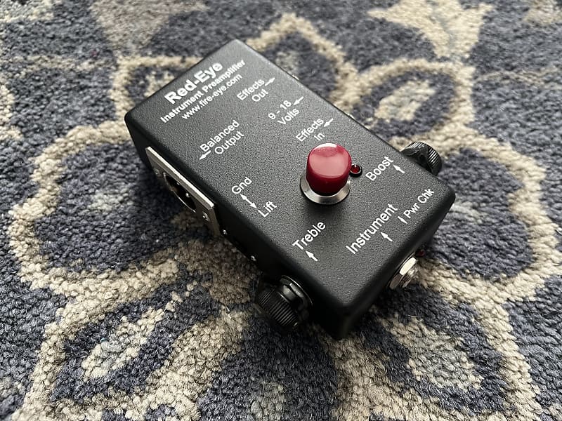 Fire-Eye Red-Eye Instrument Preamplifier & Boost | Reverb