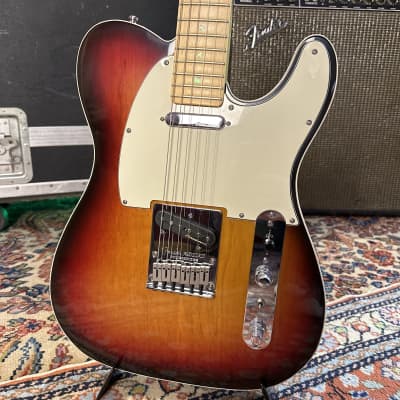 Fender American Deluxe Power Telecaster 1999 Transparent Teal | Reverb