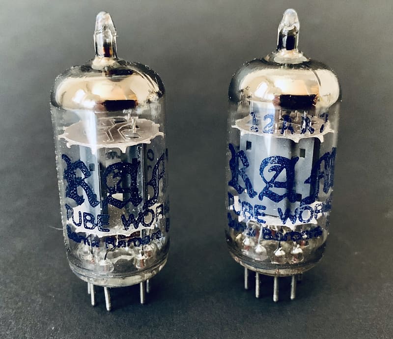 RAM-12AX7-Tube Works-EXTREMELY RARE -Super Low Noise- Smooth | Reverb