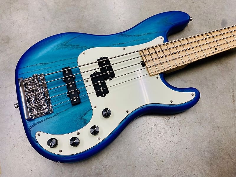 Sadowsky Hybrid PJ 5 2024 - Bora Blue Burst | Reverb