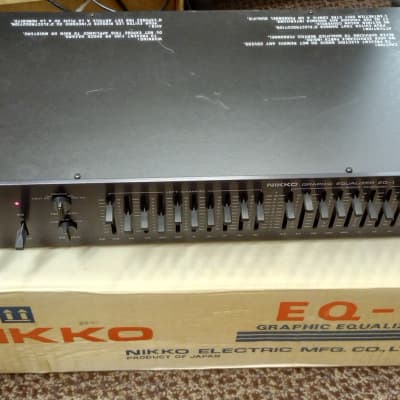 Nikko EQ-I Pro Series Stereo Graphic Equalizer Rack Mount | Reverb