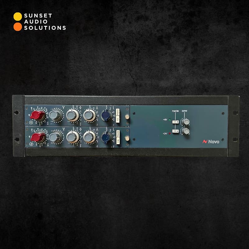 Vintage Neve 1073 Pair in AMS Neve Chassis | Reverb