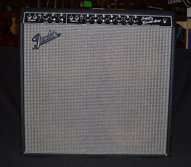 Fender Super Reverb Black | Reverb