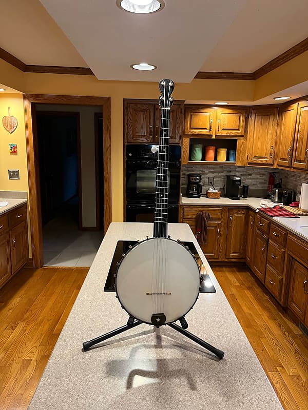 ca 1885 Buckbee 5 String Banjo -The White Queen | Reverb