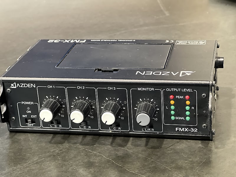 Azden FMX 32 3-Channel Portable Field Mixer | Reverb