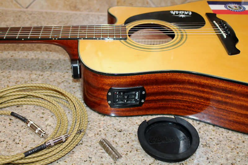 Alvarez acoustic electric guitar cutaway | Reverb