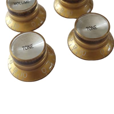 4 x Coarse Knurl 18 Tooth Import Spec Top Hat Knobs for Epi - | Reverb