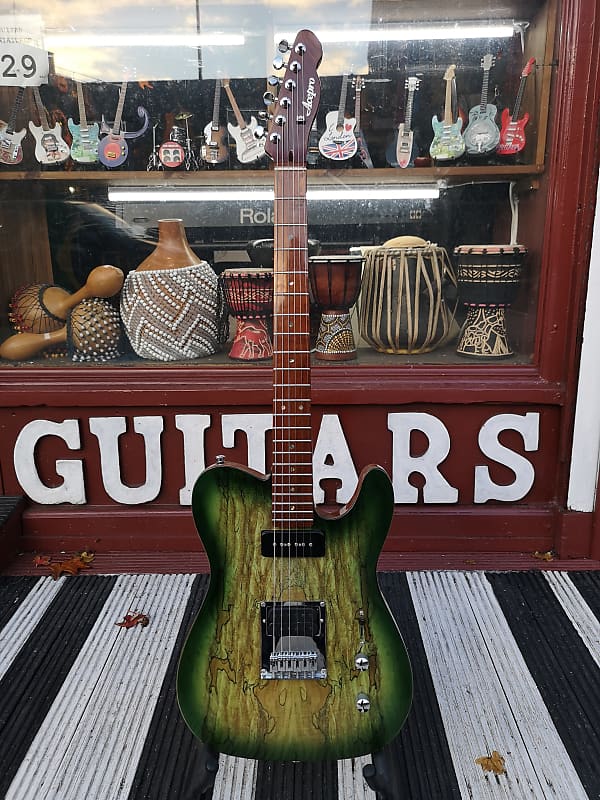 Acepro Telecaster Model 2018 - Marble Green | Reverb UK