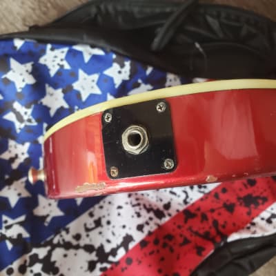 Fender Santa Rosa - Candy Apple red with new gig bag rare MIJ | Reverb