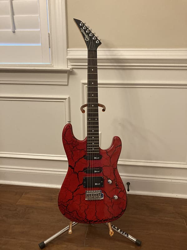 Charvel Charvette 200 Red crackle | Reverb