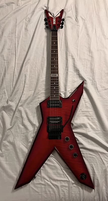 Dean Dime DXR 2013 Trans red | Reverb