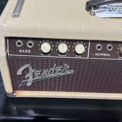 Fender Bassman Piggyback Amp 1962 - ultra rare in White Tolex | Reverb