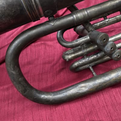 Rare Vintage Pre 1900s German Weimar B Flat Euphonium/Tenor | Reverb