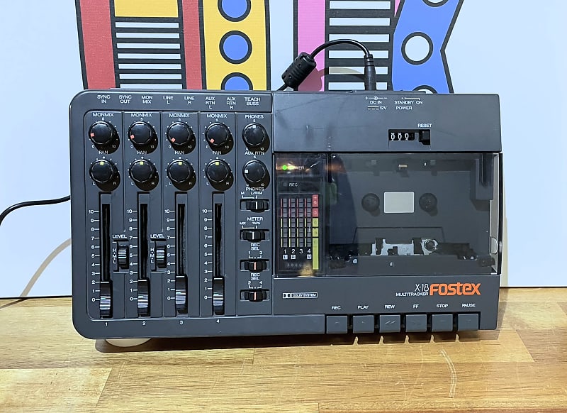 [Rare] Fostex X-18 4-Track Multitrack Cassette | Reverb Australia