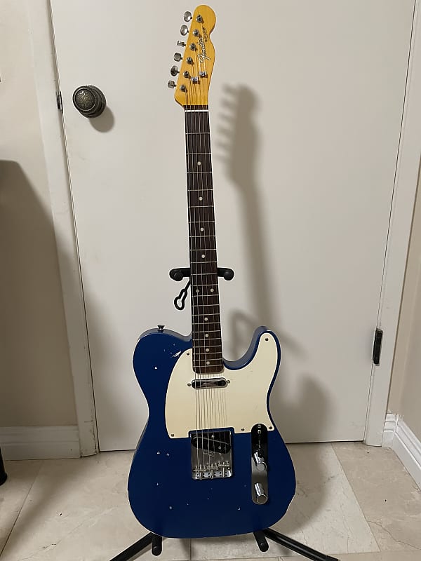 Fender Telecaster Partscaster - Lake Placid Blue Nitro Finish | Reverb