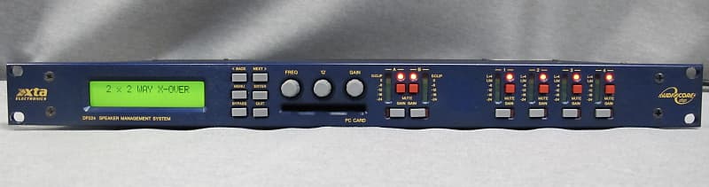 XTA DP224 Digital Audio Processor | Reverb