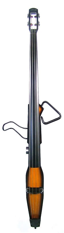 Stagg EDB-3/4 VBR Electric Upright Double Bass with Gig Bag, | Reverb