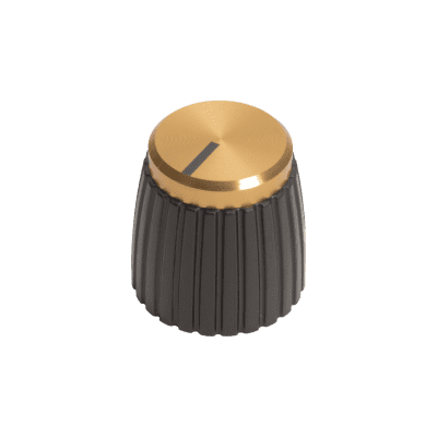 Marshall Amp Style Knob - Tall Gold Cap | Reverb